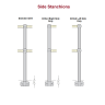 Stanchions for Safety & Support: Shop Now | Meshstore