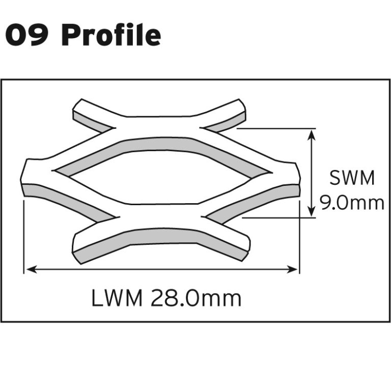 WK2519 Gridwalk Walkway Mesh: For Overhead Walkways to AS1657 - Meshstore
