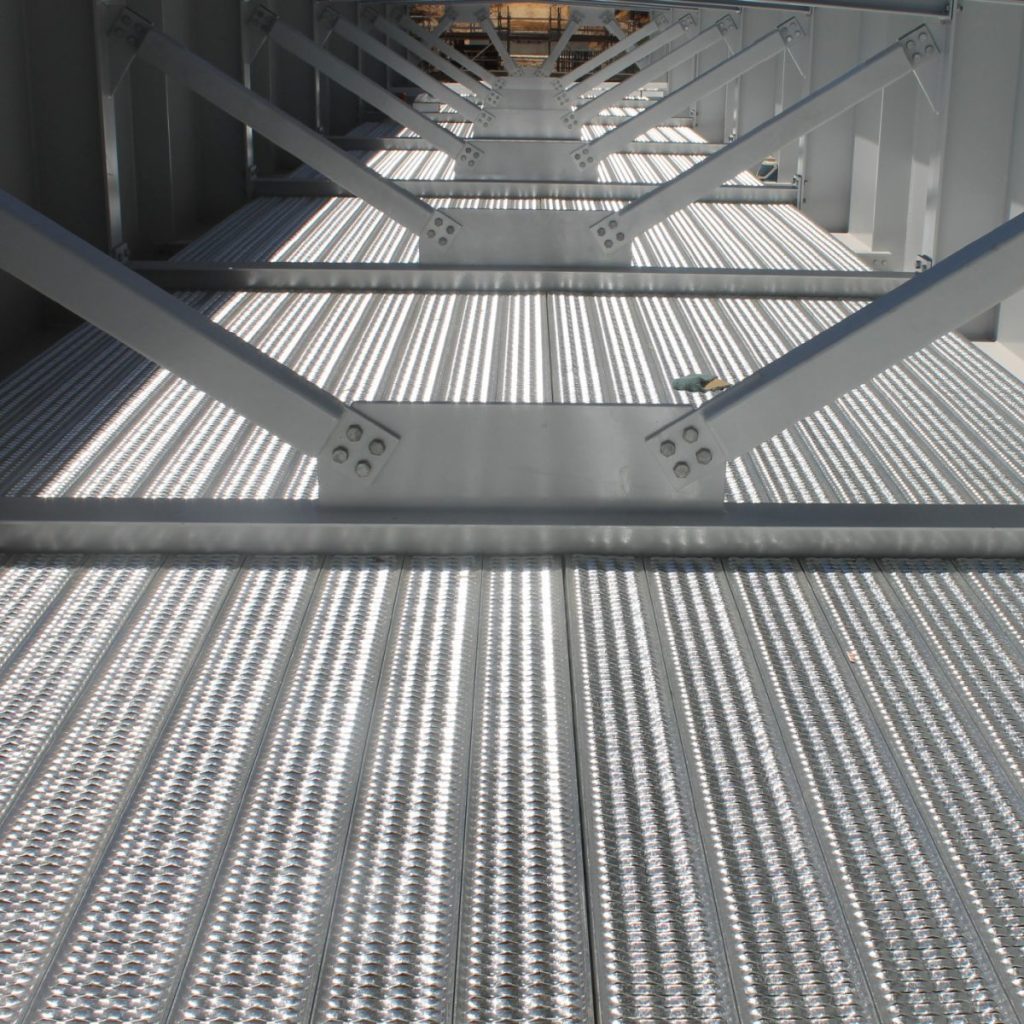 6512G Gripspan Walkway Plank: 1.2mm Galvanised Steel - Meshstore