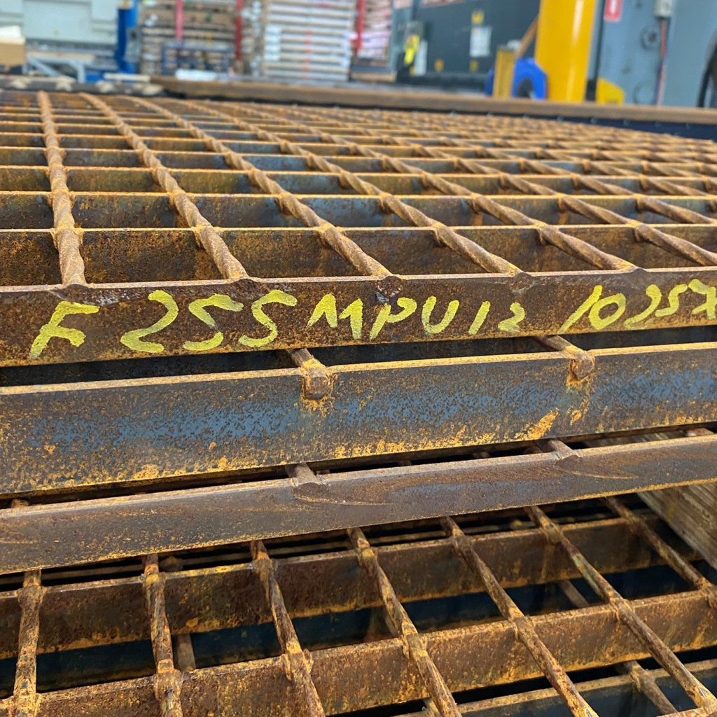 Grating Pattern F 25x5 Loadbar, 1025x5800mm - Meshstore