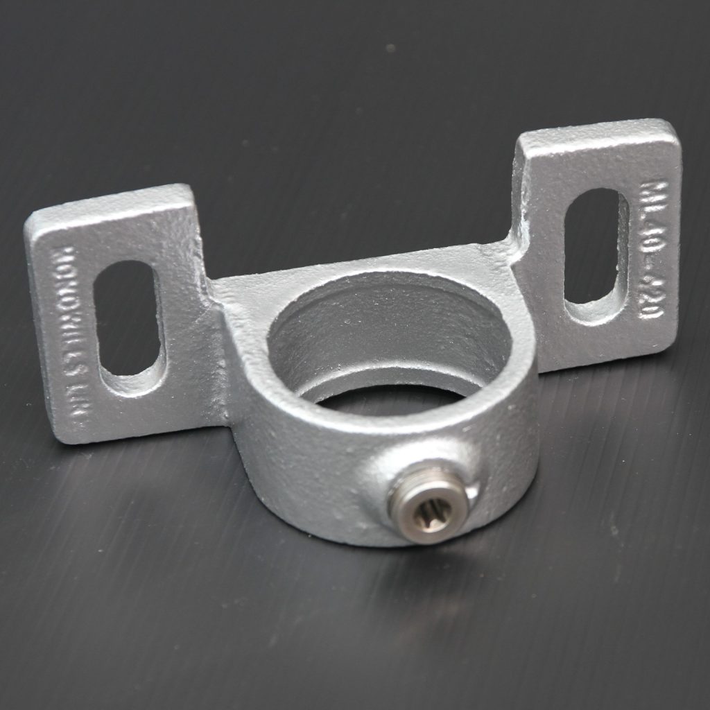 Kickplate Bracket HDG Monowills Link Modular Railing - Meshstore