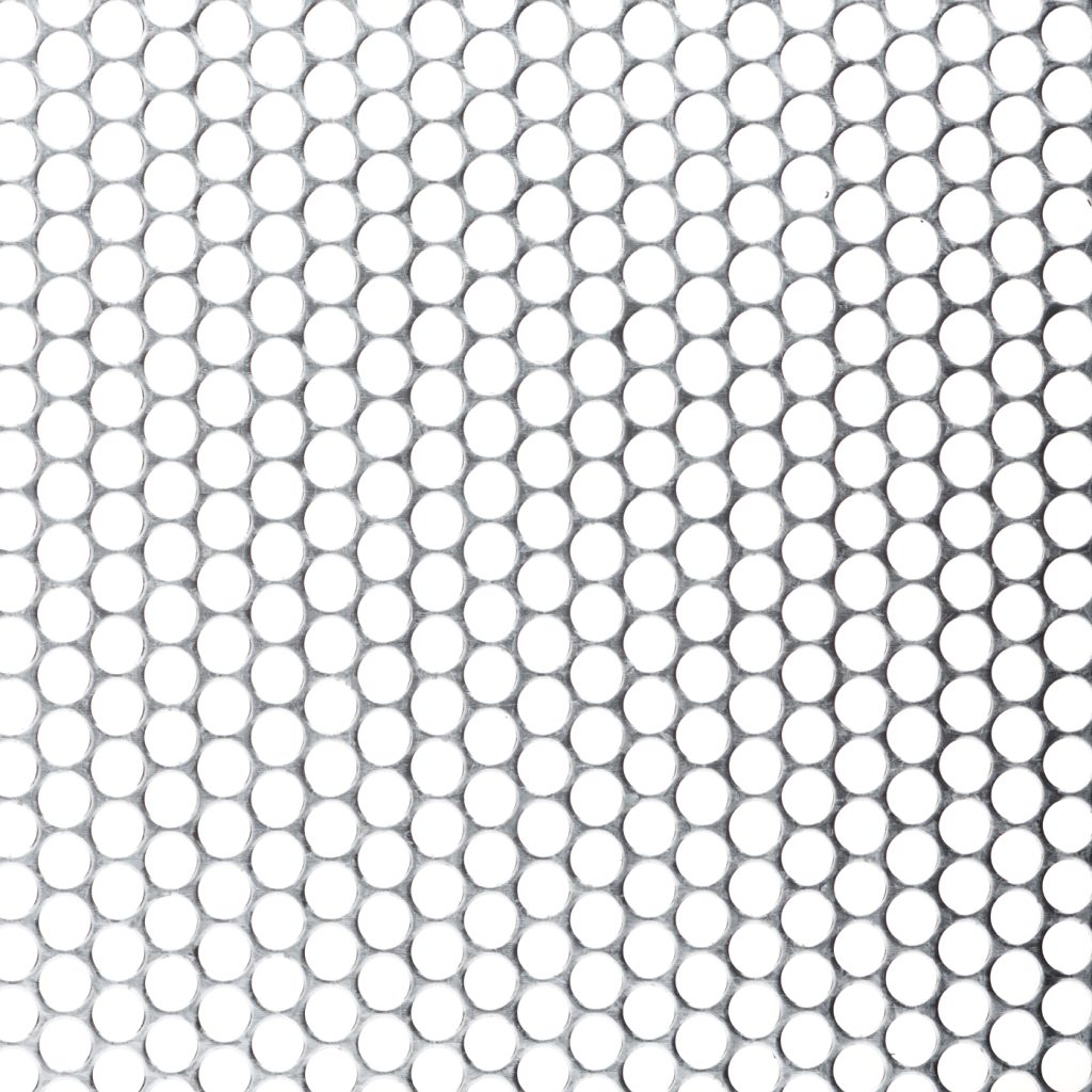 R07962 Perforated Metal Sheet: 7.9mm Round, 62% Open Area - Meshstore